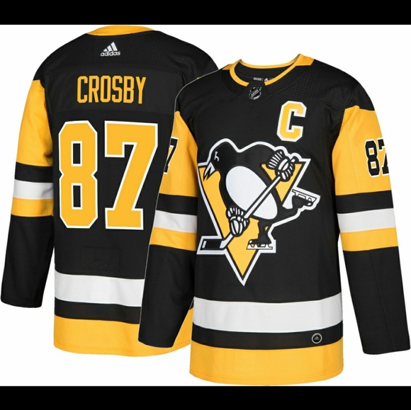 adidas | Other | Mens Pittsburgh Penguins Sidney Crosby Adidas Blk ...